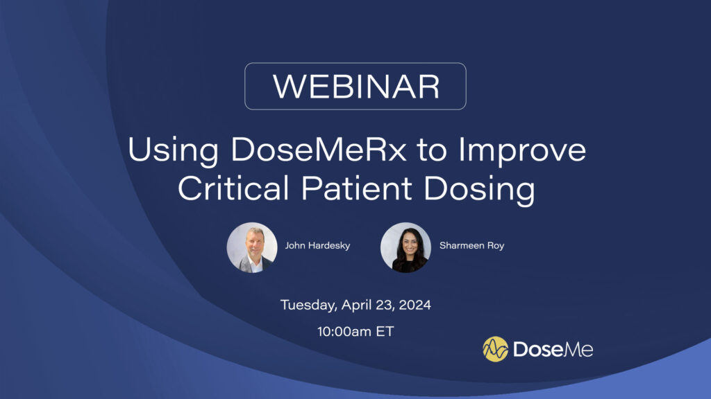 Webinars • DoseMeRx